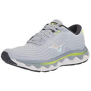 Mizuno womens Wave Horizon 6 Running Shoe, Heather-white, 9 US