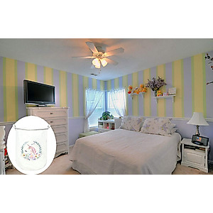 SDAIGC Collapsible Unicorn Laundry Basket, Blondie Canvas Waterproof Round Storage Hamper, Clothes Toys Organizer Basket, Cute Kids Gift Basket (Art Unicorn)