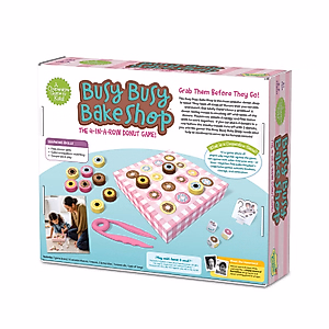 Peaceable Kingdom Busy Busy Bake Shop Cooperative Game for Kids - 2-5 Players Ages 4 and Older.