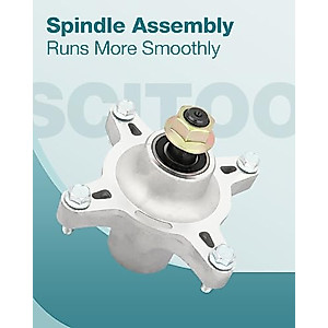 SCITOO NEW Mower Spindle Spindle Assembly Replacement for Toro 117-0751, 117-7267, 117-7268, 117-7439, 121-0751; for Exmark 117-7268, 117-7439, 121-0751; for Stens 285-923 of 2 pcs