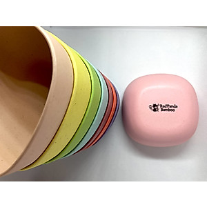 Mini bowls 8 piece set bamboo fiber snack bowls dipping sauces dessert bowls small bowls tiny bowl set