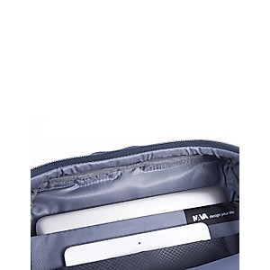 NAVA Design - Organized Backpack with PC Holder and Top Opening, Blue - Size 43 x 31 x 16 cm