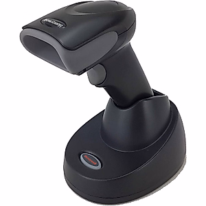 Honeywell Voyager 147x Series Cordless Handheld Bluetooth Area-Imaging Barcode Scanner Kit (2D, 1D, PDF, Postal),Including Charging and Communication Cradle Base and USB Cable,Black - YKGAV