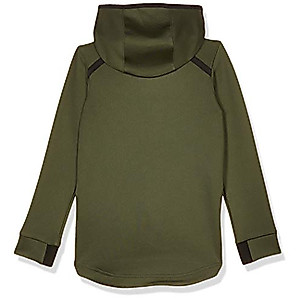 Nike Little Boys Dri-FIT Therma Full Zip Logo Hoodie (O(86E450-X34)/B, 7 Years)