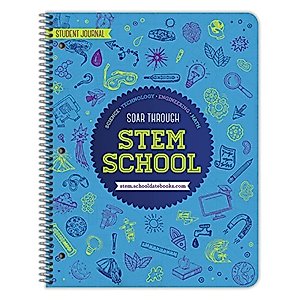 STEM Education Journal for Middle School/High School - by School Datebooks