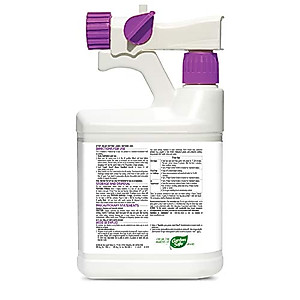 Liquid Fence Goose Repellent, 1-Quart Hose End Sprayer, Pack of 1, Brown