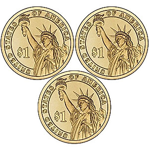2016 P, D Presidential Dollar 6-Coin P & D Uncirculated