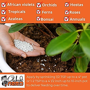 Orchid Nerd ® Osmocote Classic Flower and Vegetable Smart-Release Plant Food, 15 oz (14-14-14 Plant Fertilizer)