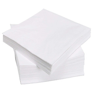 Perfect Stix - PW-Cocktail White Napkins-500ct 1 Ply White Cocktail Napkins - 500 Count(Pack of 1)