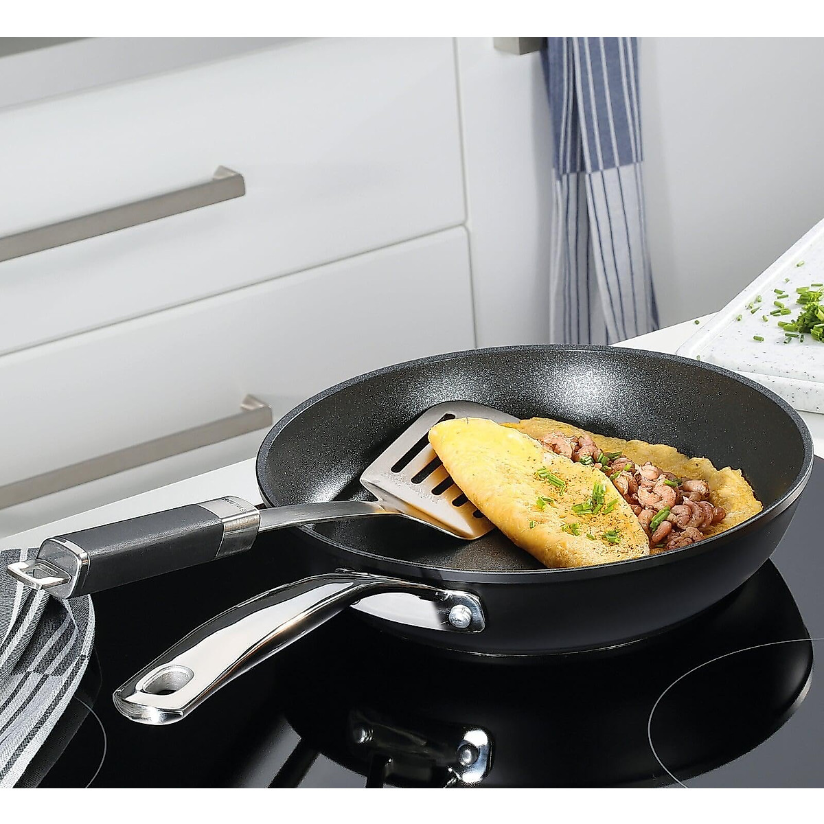 Spring Meridian Intense Pro Nonstick Recycled Aluminum Fry Pan, 8-Inch