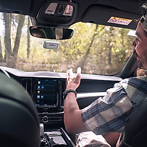 AUTOBOXCLUB EZ Pass Holder/Toll Pass Holder for Most US States/Toll Pass Windshield Mount/Easy to Install and Remove/with 4pcs Toll Pass Mounting Strips/UV-Protective (US Flag)