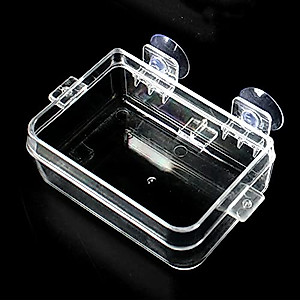Hamiledyi Reptile Feeder Dish Lizard Anti-Escape Food Dish with Suction Cup Gecko Feeding Cup Chameleon Bowl Reptile Terrarium Accessories for Iguana Bearded Dragon Gecko Snakes Chamelon