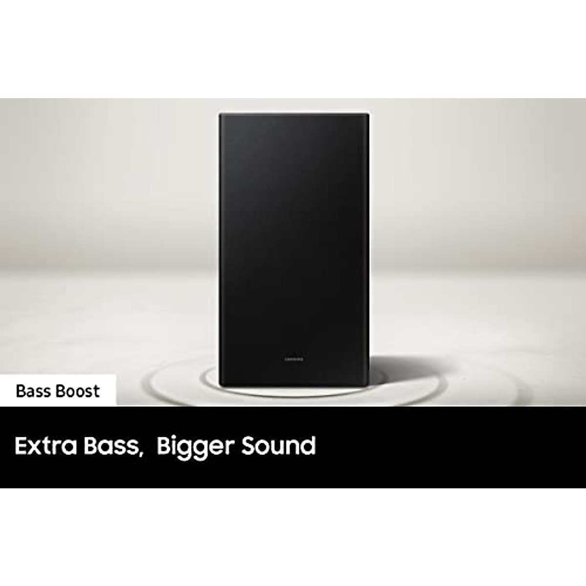 SAMSUNG HW-B650 3.1ch Soundbar w/Dolby 5.1 DTS Virtual:X, Bass Boosted, Built-in Center Speaker, Bluetooth Multi Connection, Voice Enhance & Night Mode, Subwoofer Included, 2022