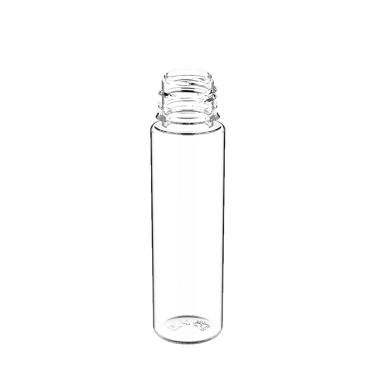Chubby Gorilla 60ML Unicorn Bottle Clear Bottle/Natl Cap V3 (5 Pack), CGUB1-60MLV3-NATL