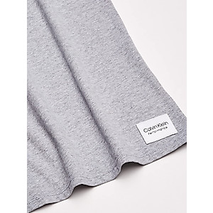 Calvin Klein Women's V-Neck T-Shirt, Pearl, X-Small