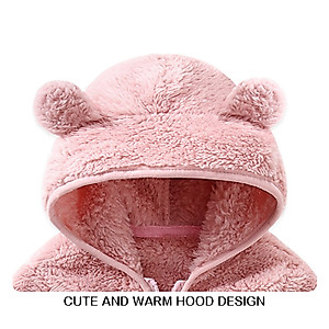 Tumaron Baby Girls Snowsuit Toddler Jacket Winter Bear Clothes Coat 12-18 Months Sweater