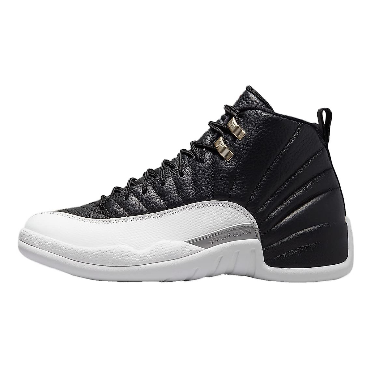 Mens Jordan 12 Retro Playoffs Black/Varsity Red-White (CT8013 006) - 13