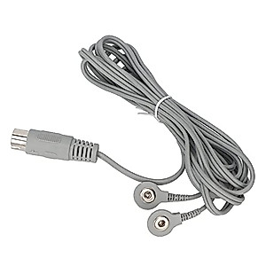 Kadimendium Electrodes Wire, Portable 8.2ft Copper Foil Wires Electrode Wire for Home for Massager Machine