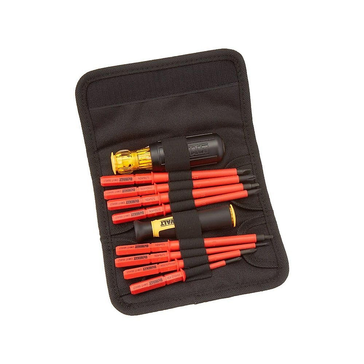 DEWALT Screwdriver Set, Insulated Set, Vinyl Grip, 10-Piece (DWHT66417)