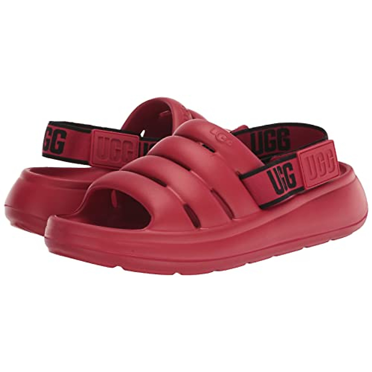 UGG Men's Sport Yeah Sandal, Samba RED, 12
