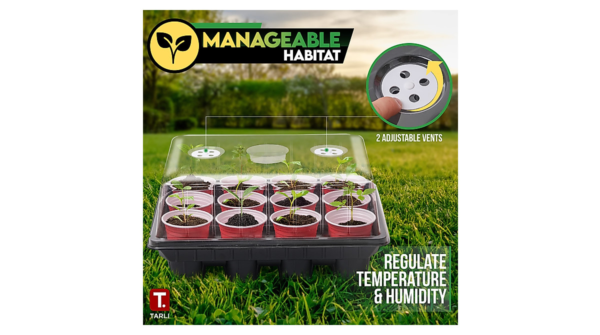 Tarli Plant Germination Kit - Perfect for Large Seeds