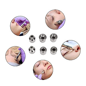 Diamond Dermabrasion Head Microdermabrasion Exfoliator Home Facial Dermabrasion Tool Dermabrasion Replacements 6 Tips