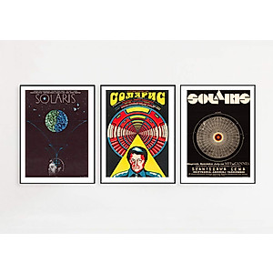 Solaris Tarkovsky Movie Poster Solaris Print Soviet Art Movie Andrey Tarkovski