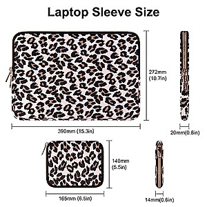 ARVOK 15 15.6 16 inch Laptop Sleeve for MacBook Pro 15 inch/MacBook Pro 16 inch Water-Resistant Laptop Case Notebook Computer/Tablet Pouch Cover for HP/Dell/Lenovo/Asus/Acer/Samsung with Extra Bag