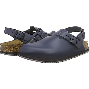 Birkenstock Men?s Tokyo Blue Leather Sandals 45 EU (M12 US) N 061156