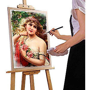 Micro Detail Paint Brush Set, 10pcs Small Miniature Fine Paint Brushes for Acrylic Painting, Miniature Detailing ,Figures, Models, Oil, Watercolor, Citadel Paint, Warhammer 40K&Line Drawing (Black)