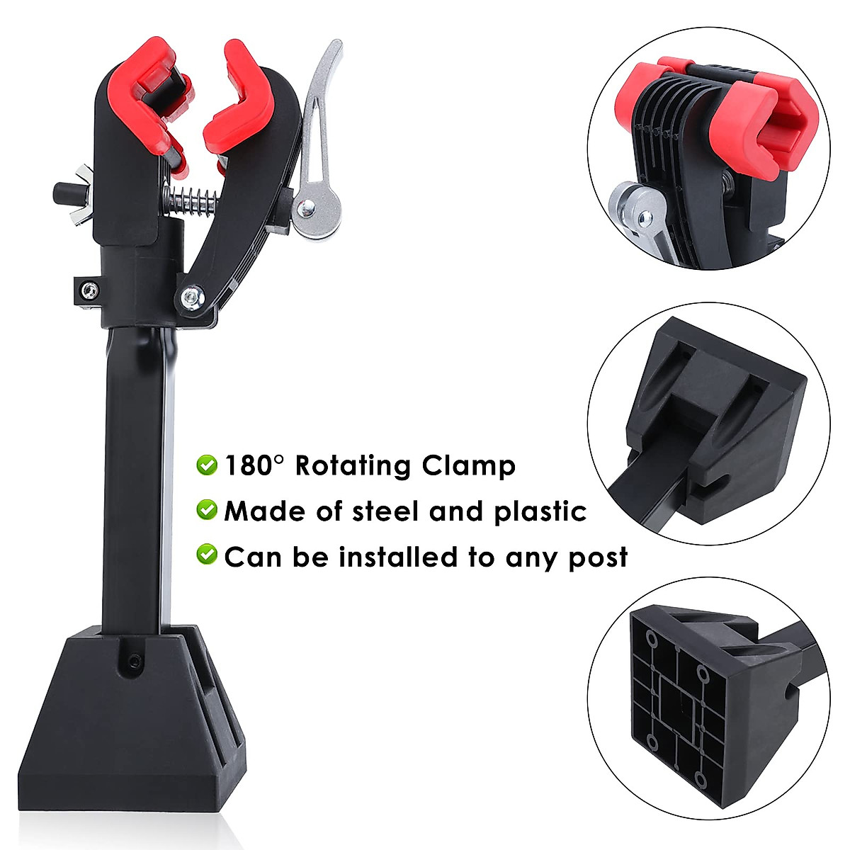 Xeternity-Made Foldable Heavy Duty Wall Mount Bike Repair Stand Bicycle Maintenance Rack Workstand