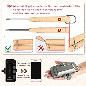 Hot Sandwich Maker, Hot Dog Toaster, Double-Sided Sandwich Baking Pan, Double Sided Frying Pan, Grilled Cheese Maker Nonstick Sandwich Maker Flip Grill Pan for Breakfast Pancakes, Toast, Omelets