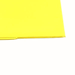 Premium Cotton Blend Broadcloth Poplin Fabric for Costumes and Crafting by The Yard(Yellow,1 Yard)