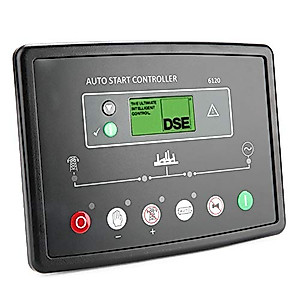 YWBL-WH DSE6120 Deep Sea Electronic Generator Controller Module Control Panel 0-10 V / 4-20mA oil pressure LCD Display, Dynamo