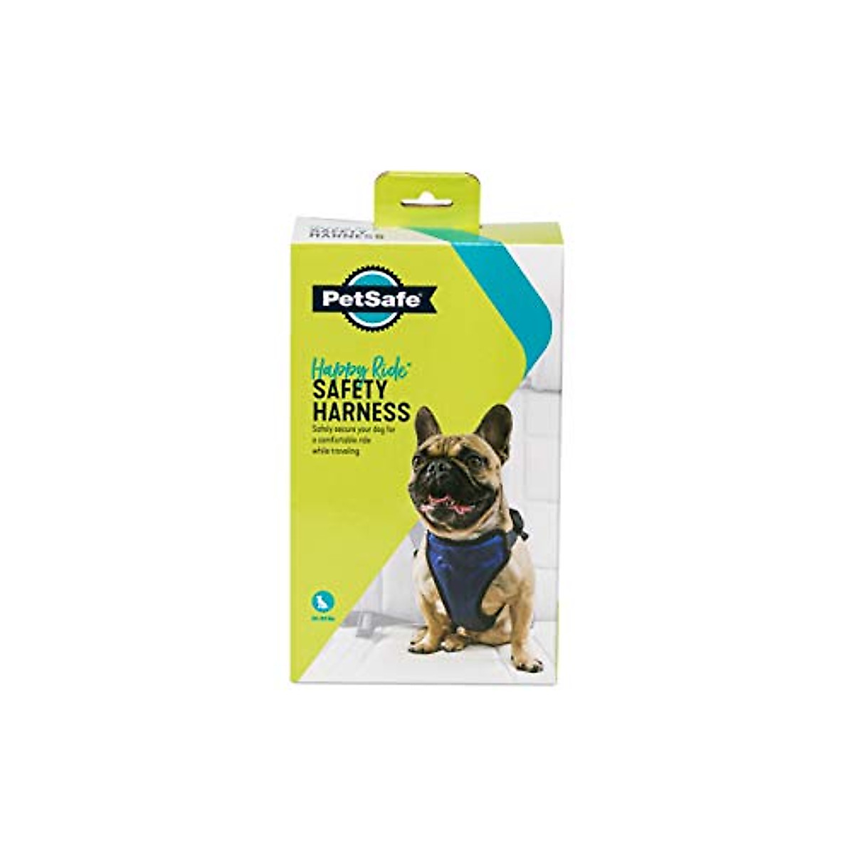 PetSafe Happy Ride Dog Safety Harness for Cars - Dog Car Harness Includes Seat Belt Tether - Keeps Pets Restrained - Breathable Mesh, Adjustable Straps - Dog Travel Accessories for Car - Medium