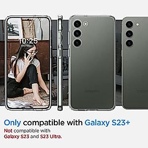 Spigen Liquid Crystal Designed for Galaxy S23 Plus Case (2023) - Crystal Clear