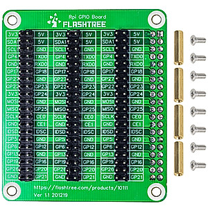 jujinglobal RPi GPIO Extension Module Breakout Board Compatible with Raspberry Pi 3/2 Pi Model B+ Zero