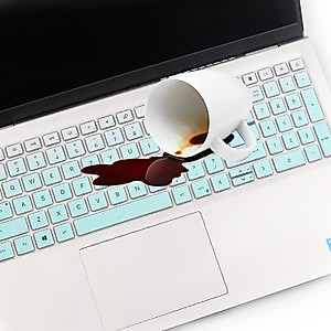 MUBUY Keyboard Cover for Dell Inspiron 15 3510 3511 3515 3525 5510 5515 5518 7510, Inspiron 16 7610, Dell Vostro 15 5510, Latitude 3520, 2022 2021 Dell Inspiron 15 16 3000 5000 7000 Laptop-MG