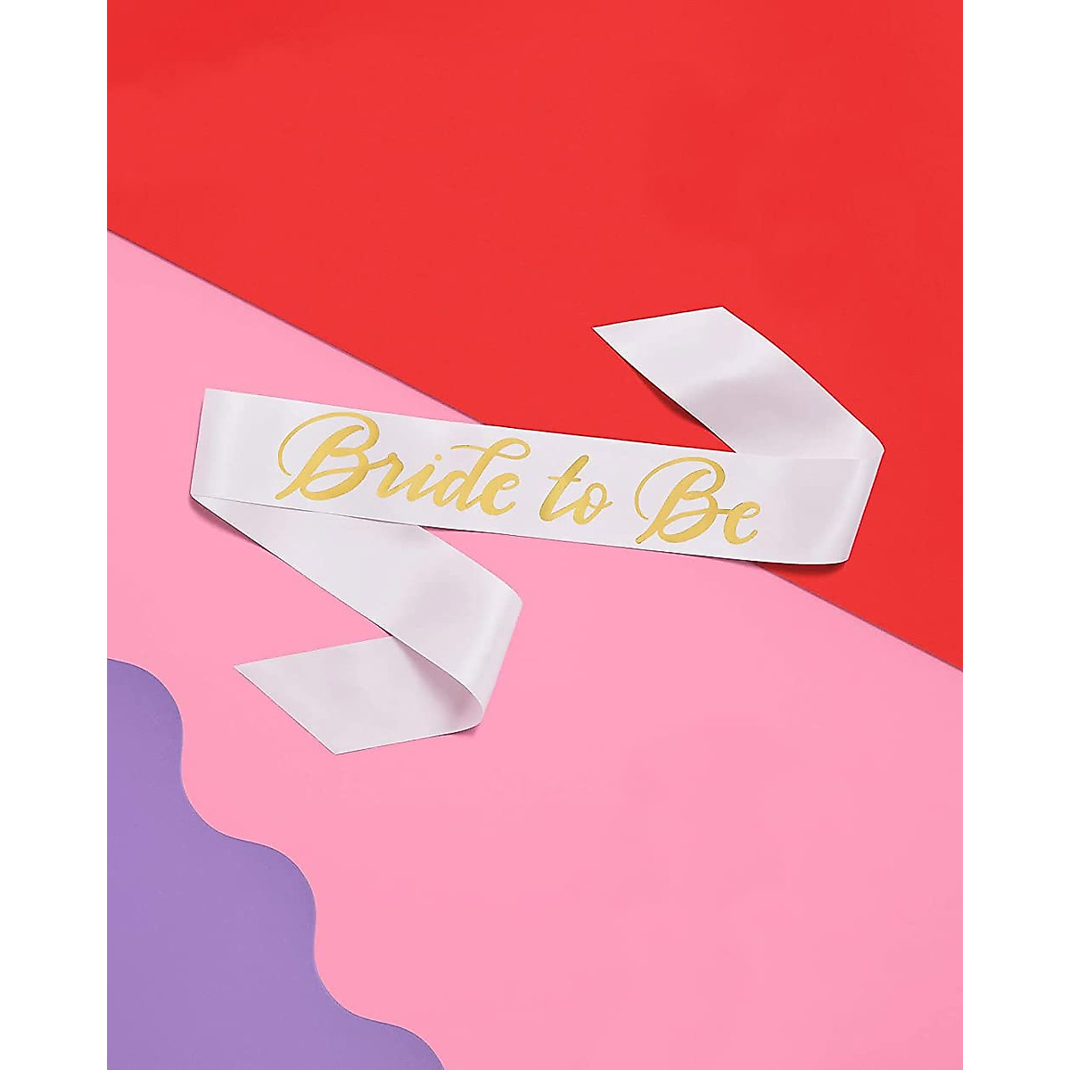 xo, Fetti Bachelorette Party Sash + Veil - Bride To Be | Bachelorette Party Decorations Kit - Sash for Bride | Bridal Shower Gift Supplies