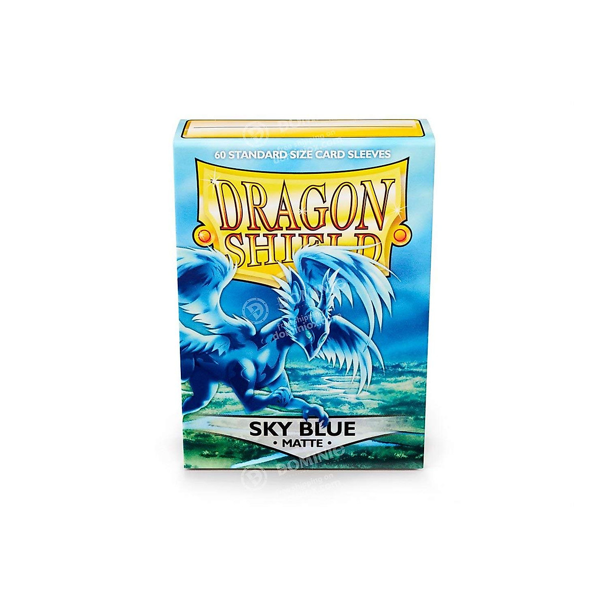 Arcane Tinmen ApS Dragon Shield Japanese Size Sleeves – Matte Sky Blue 60CT - Card Sleeves Smooth & Tough - Compatible with Pokemon, Yugioh, & More– TCG, OCG,ART11119