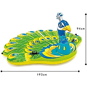 Glaceon Portable Adult Inflatable Water Mount Large Pool Float Row Toys Swimming Ring Suitable The Beach Summer Party Outdoor Water Recreation