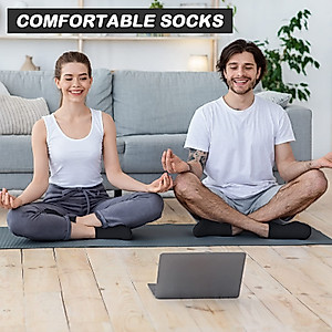 JaGely 100 Pairs Low Cut Ankle Socks Bulk for Women Men Thin Breathable Casual No Show Athletic Cotton Socks(Black)