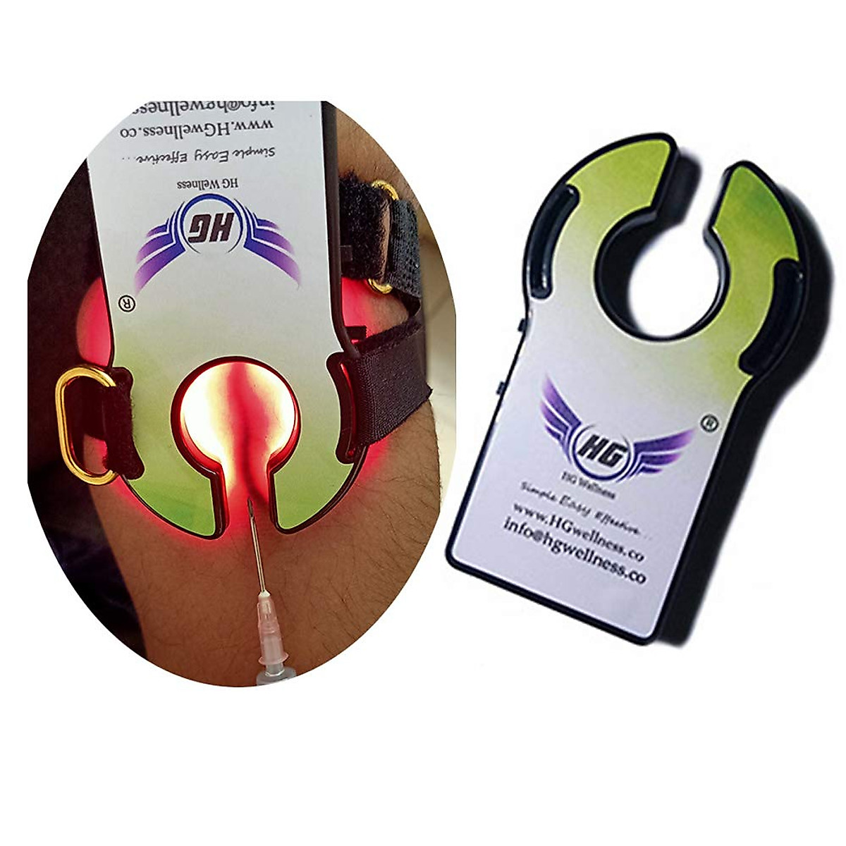 Vein Finder for Phlebotomy Suitable for All Age with Tourniquet and Long Battery Backup