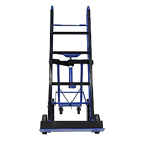 Vestil APPL-1200-60 Vending Machine/Appliance Cart, Ratchet 1200 lb. lb. Capacity, 17" x 24" x 60", Silver