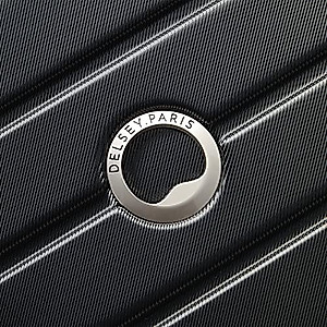 DELSEY Paris Jessica Hardside Expandable Luggage with Spinner Wheels (Black, 3-Piece Set (21/25/29))