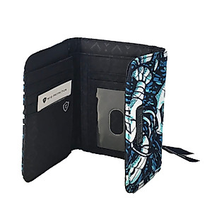 Vera Bradley Nautical Print RFID Euro Wallet, Shore Enough