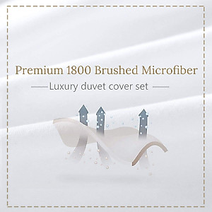 Sleepwish Fox Bedding Full for Boys Girls Woodland Animals Comforter Cover Set 3 Pieces 3D Fox Duvet Cover Sets Full Size