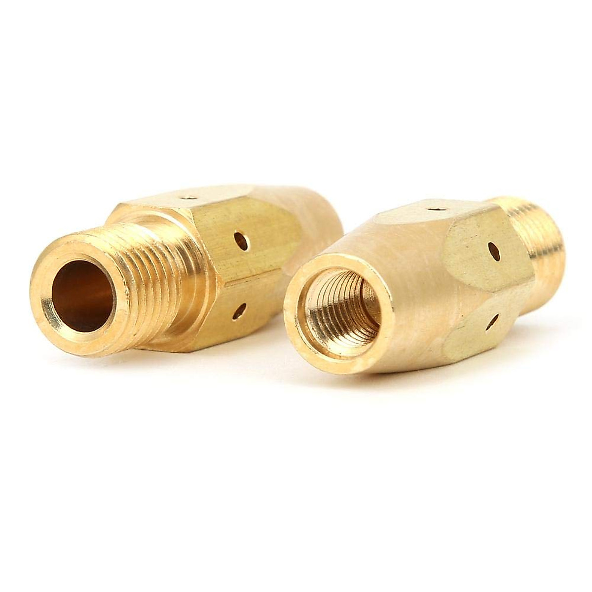 Contact Tip Adapter169728 for MIG Welder Gun Gas Diffuser Accessory for Miller M-25/M-40 for Hobart (2PCS)