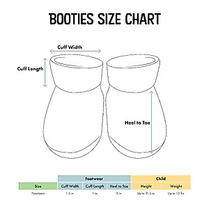 University of Tennessee Power T Newborn Baby Bootie Sock, Tennessee Orange, Newborn