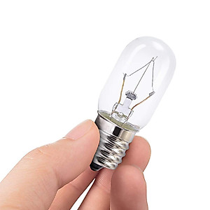 8206232A Microwave Light Bulb, T8 Microwave Exterior Light Bulb 25Watt Appliance Light Bulb Replacement Oven Part for 8206232A 1890433 8206232 AP4512653, 6Pack